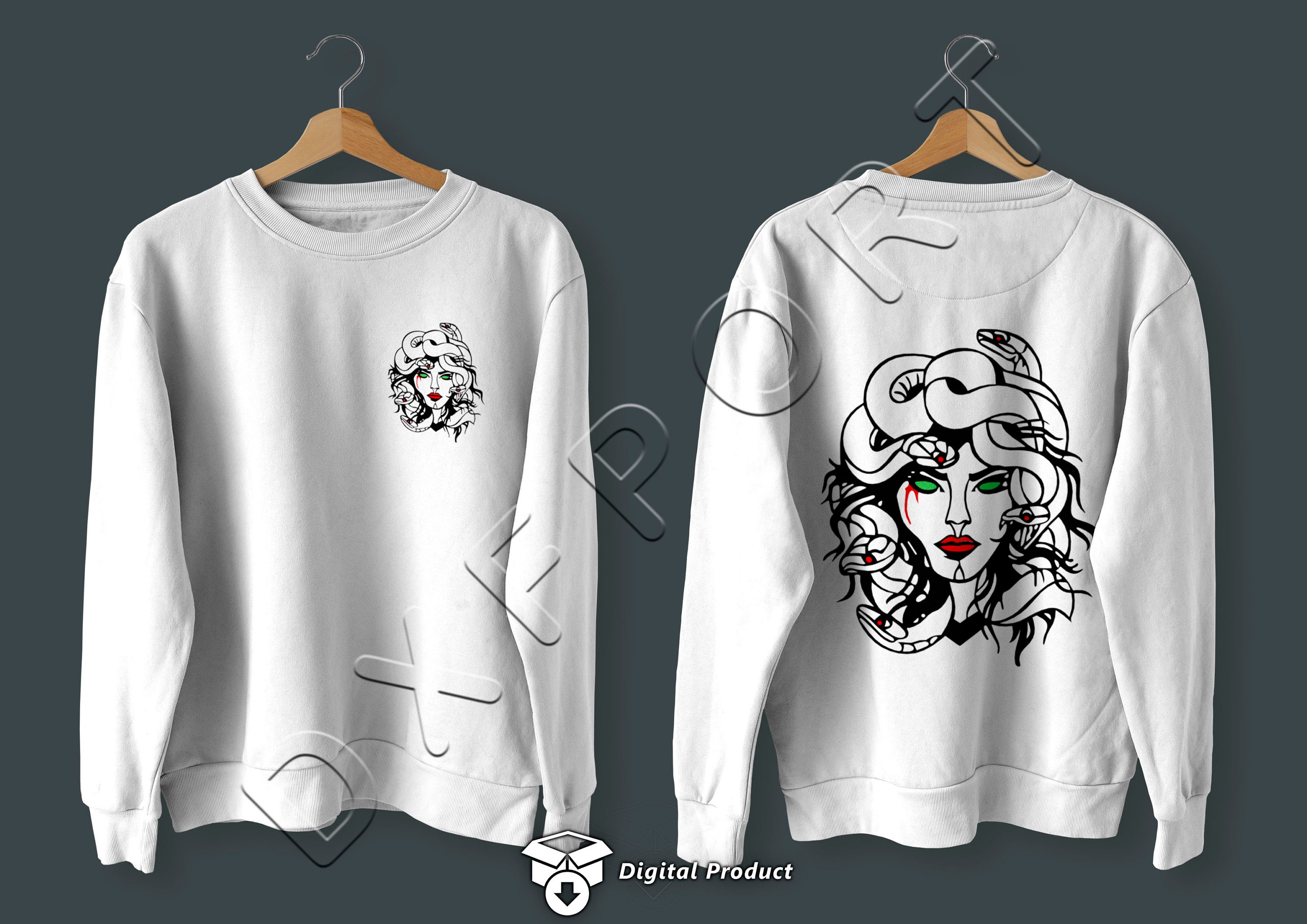 Medusa Dxf File, Ancient Greek Mythology Dxf, Medusa Decor, Medusa Svg ...