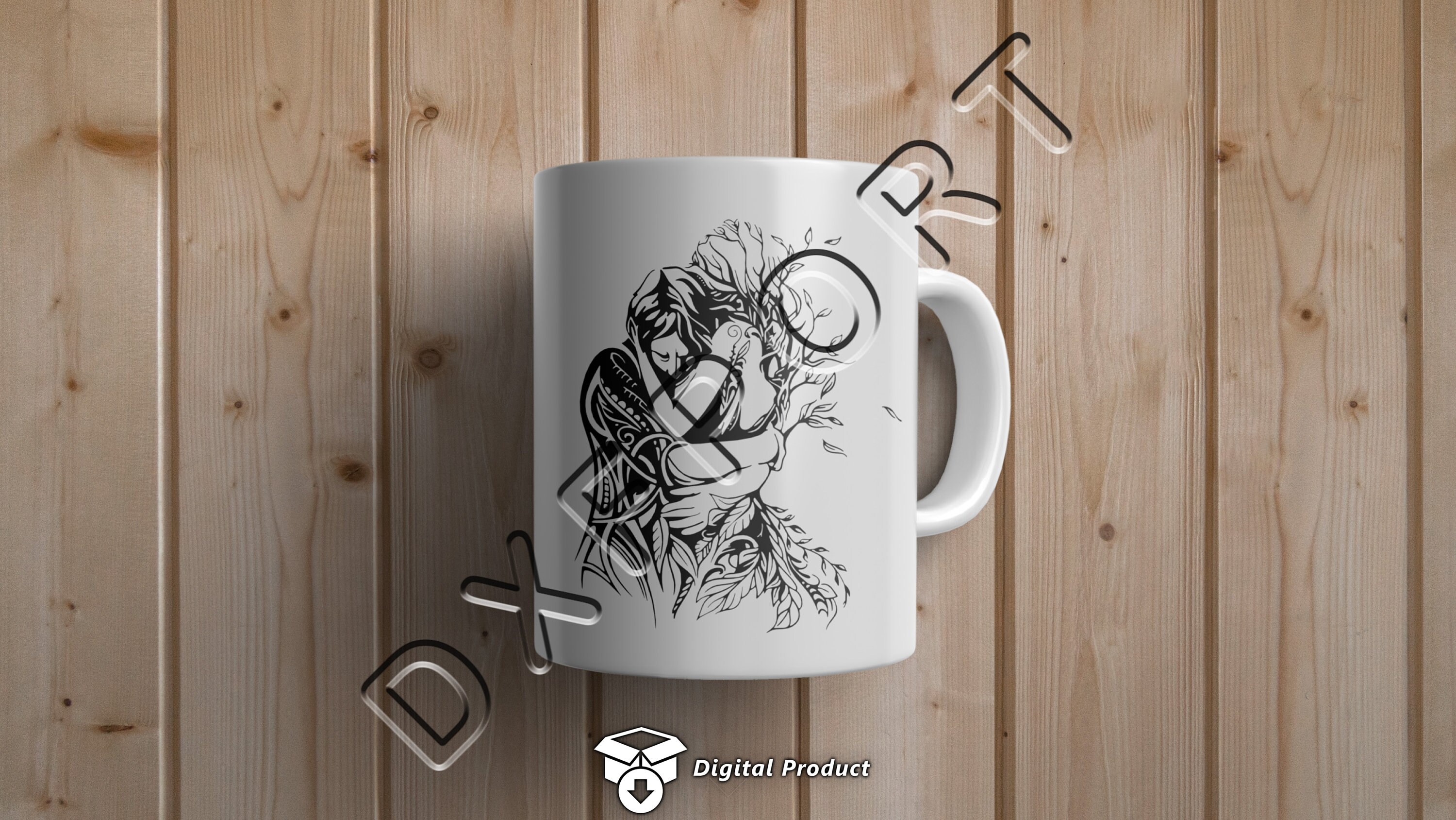 Couple Women Tree Dxf Girls Svg Women Tree Silhouette Dxf - Etsy