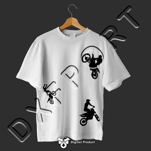 Motocross Dxf Bundle, Motocross Svg, Motocross Silhouette, Dxf, Eps ...