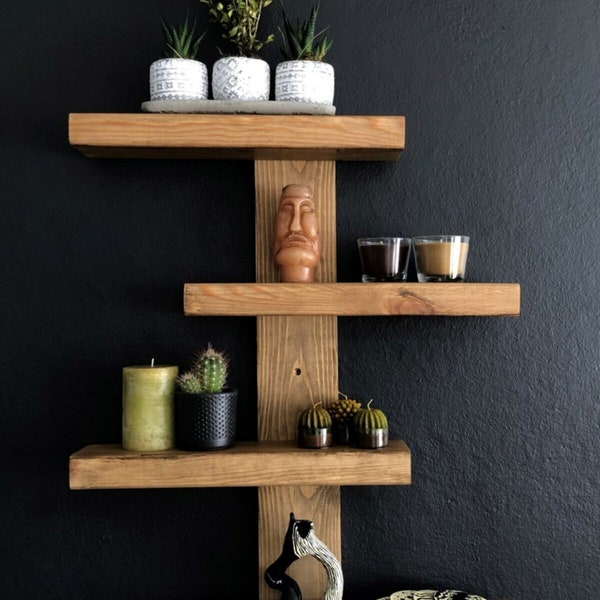 Natural Wood Shelf - Etsy