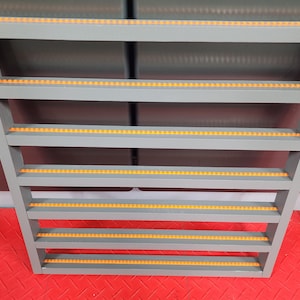 Wall Display Shelf for LEGO Minifigures – Black White Grey or Custom ...