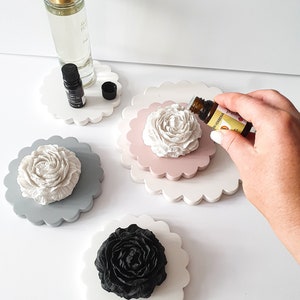 Peony Flower Passive Diffuser AROMA STONE Flower Decorative ...