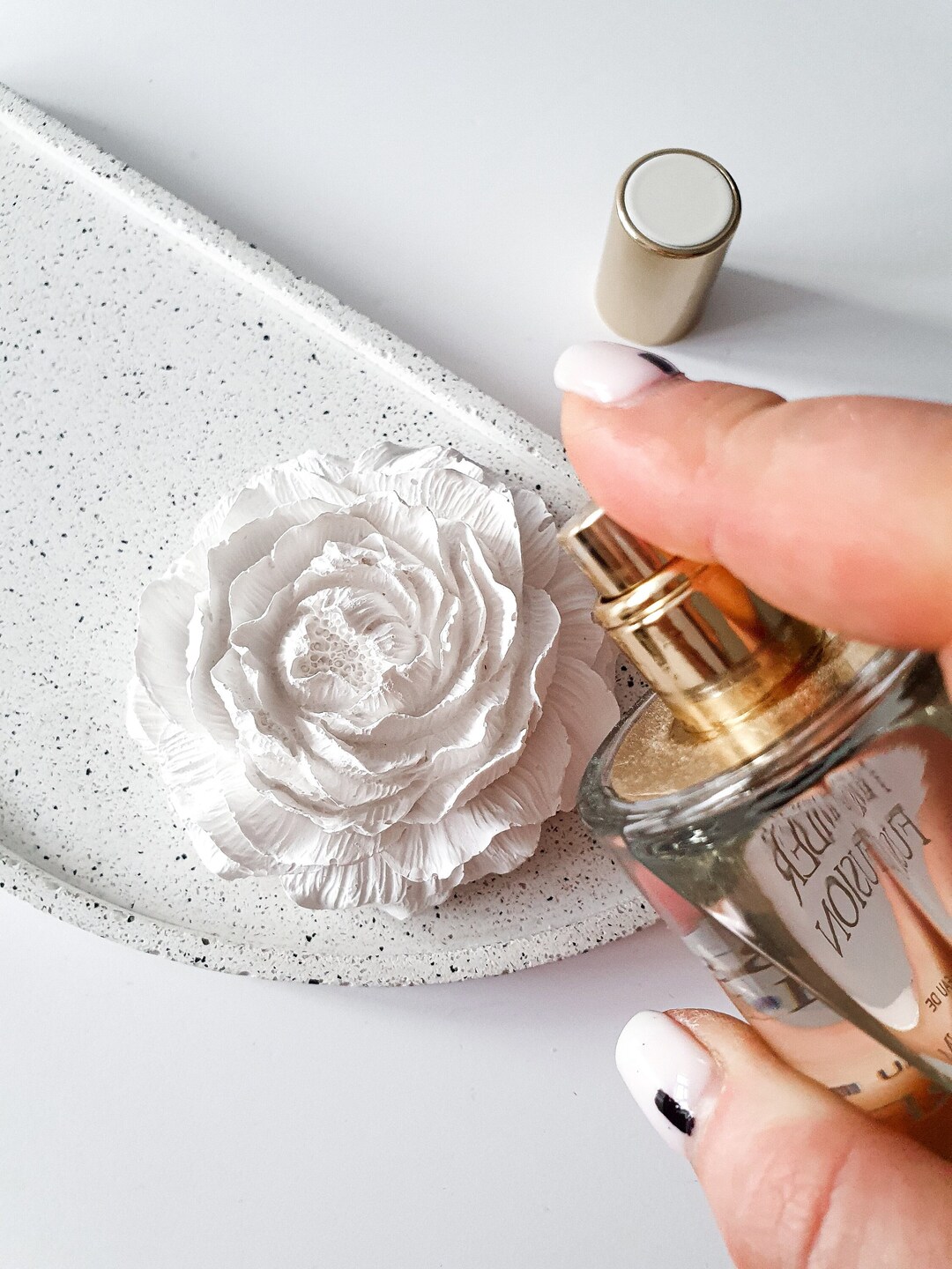 Peony Flower Passive Diffuser AROMA STONE Flower Decorative ...