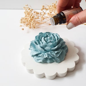 Peony Flower Passive Diffuser AROMA STONE Flower Decorative ...