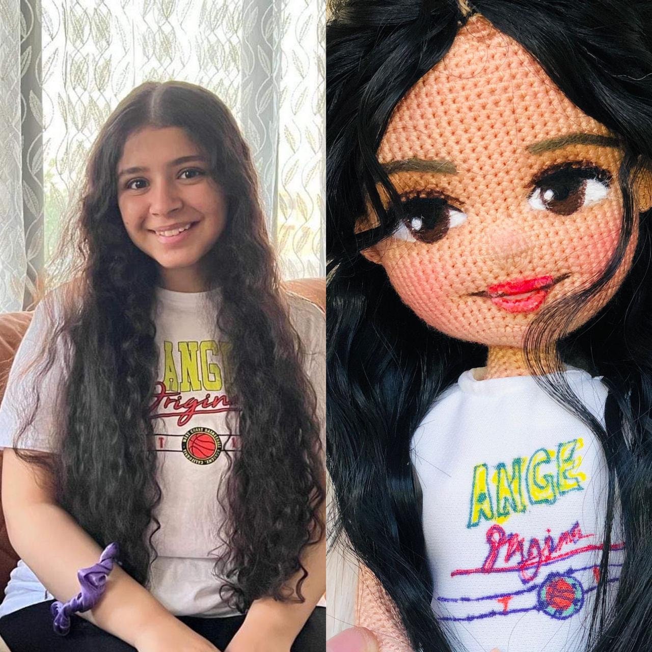 Similar Doll Portrait Doll Amigurumi Personalized Doll - Etsy