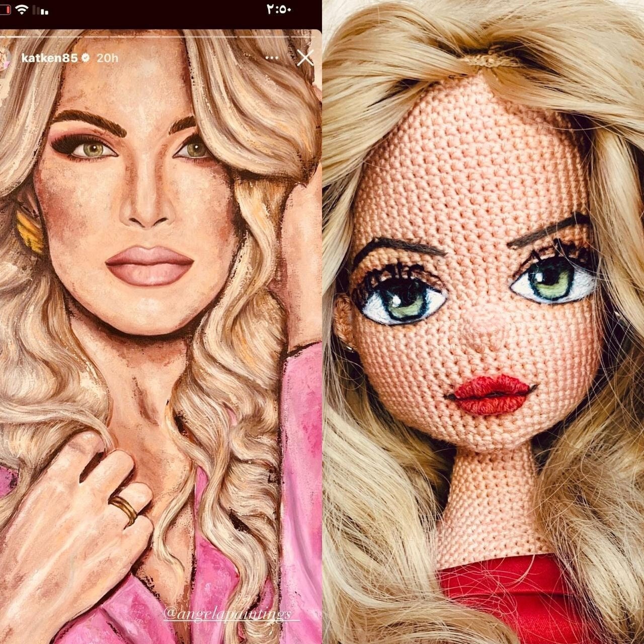 Similar Doll Portrait Doll Amigurumi Personalized Doll - Etsy