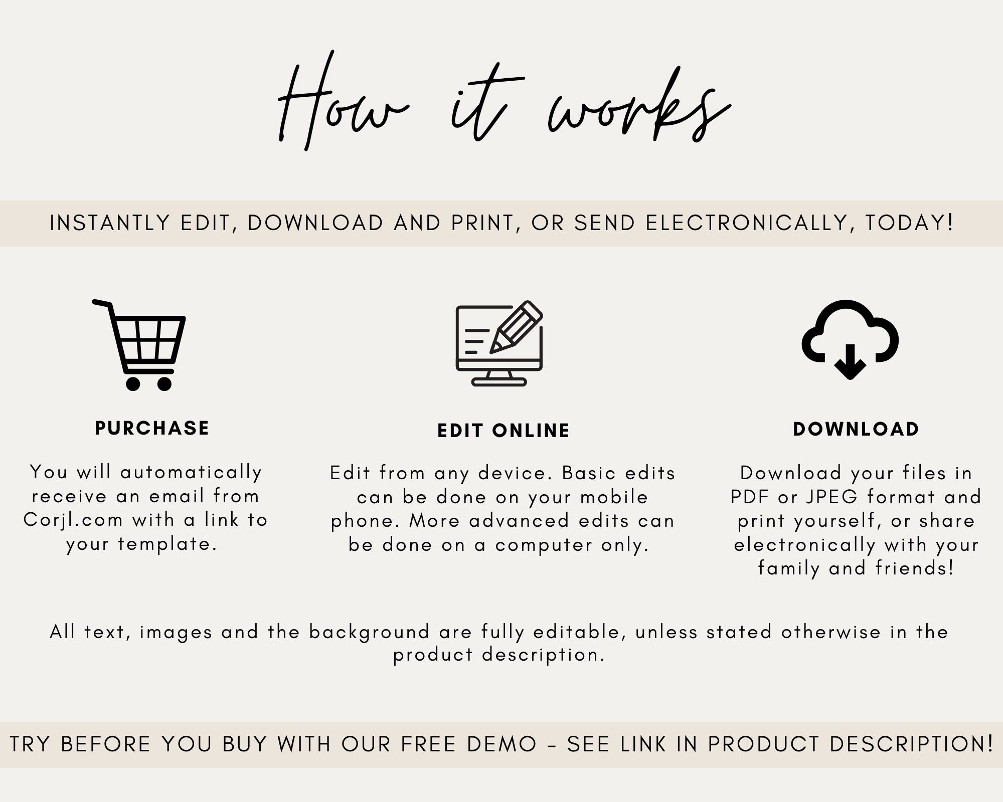 Red London Bus Invite | Red Party Bus | Birthday Party | Edit Yourself ...