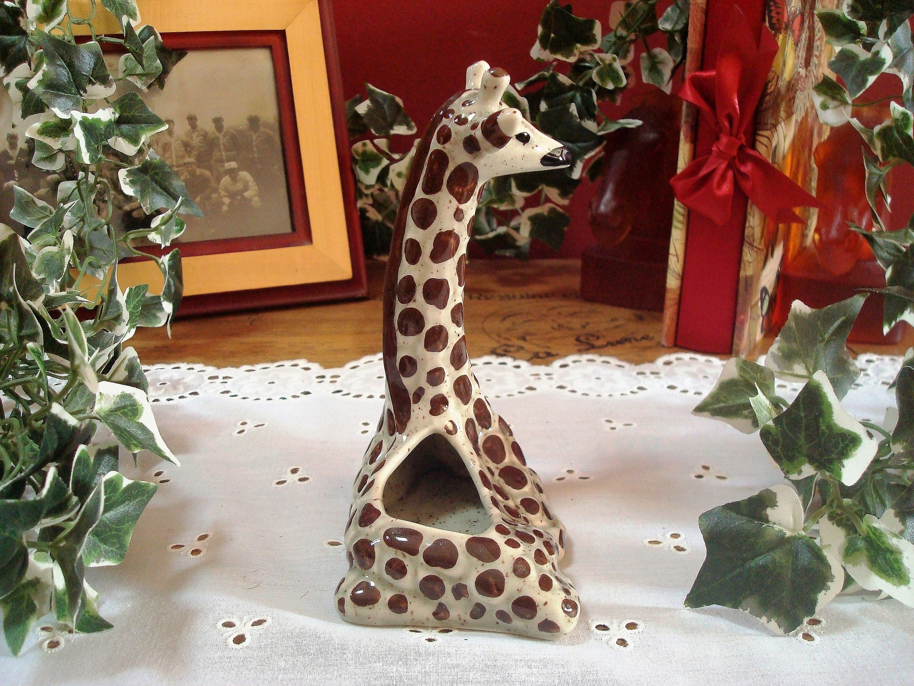 Vintage Red Wing Collector's Society Commemorative Miniature Giraffe ...