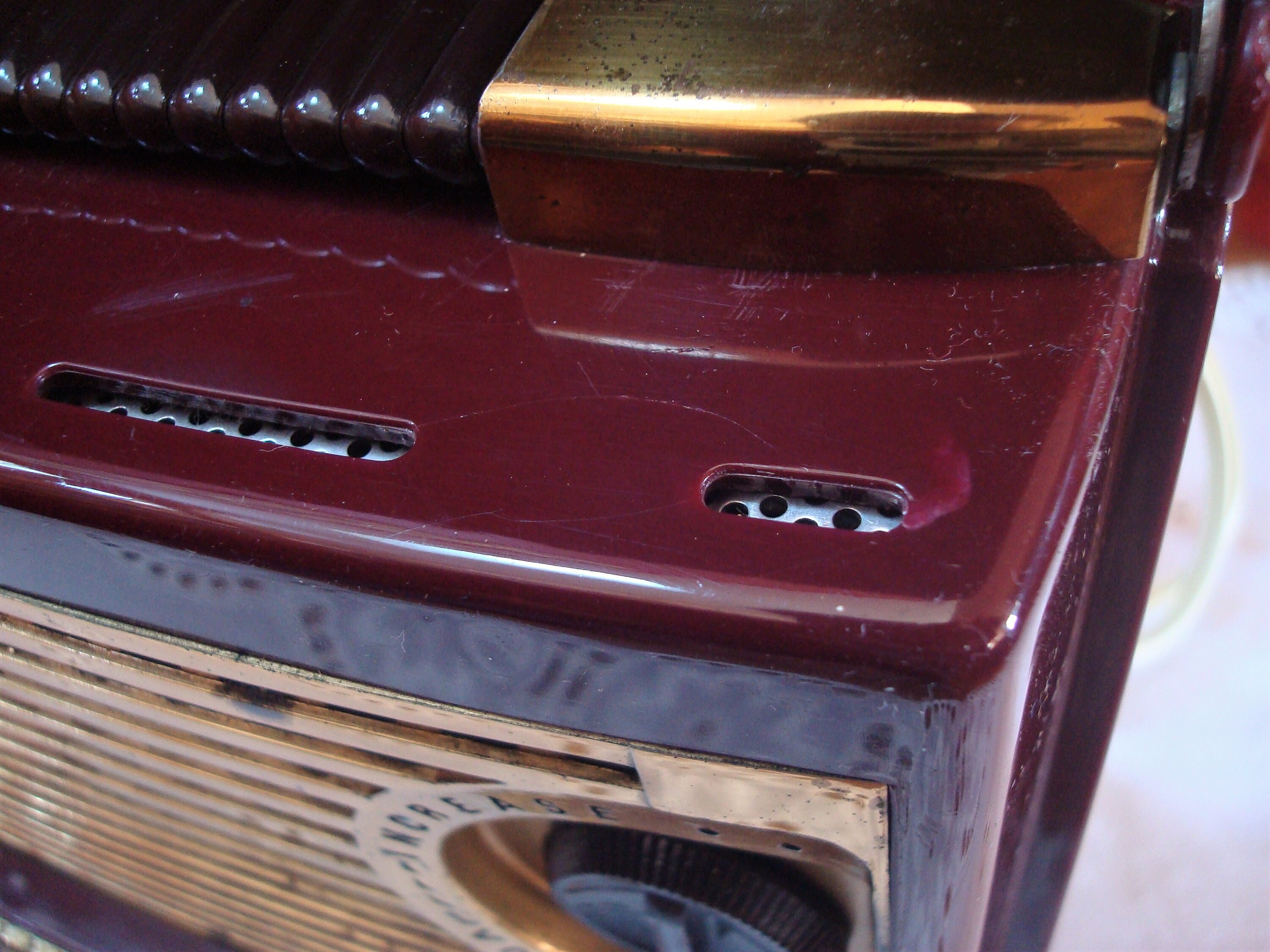 Vintage Zenith 4G800 "zenette" Portable AC/DC Tube Radio With Original ...