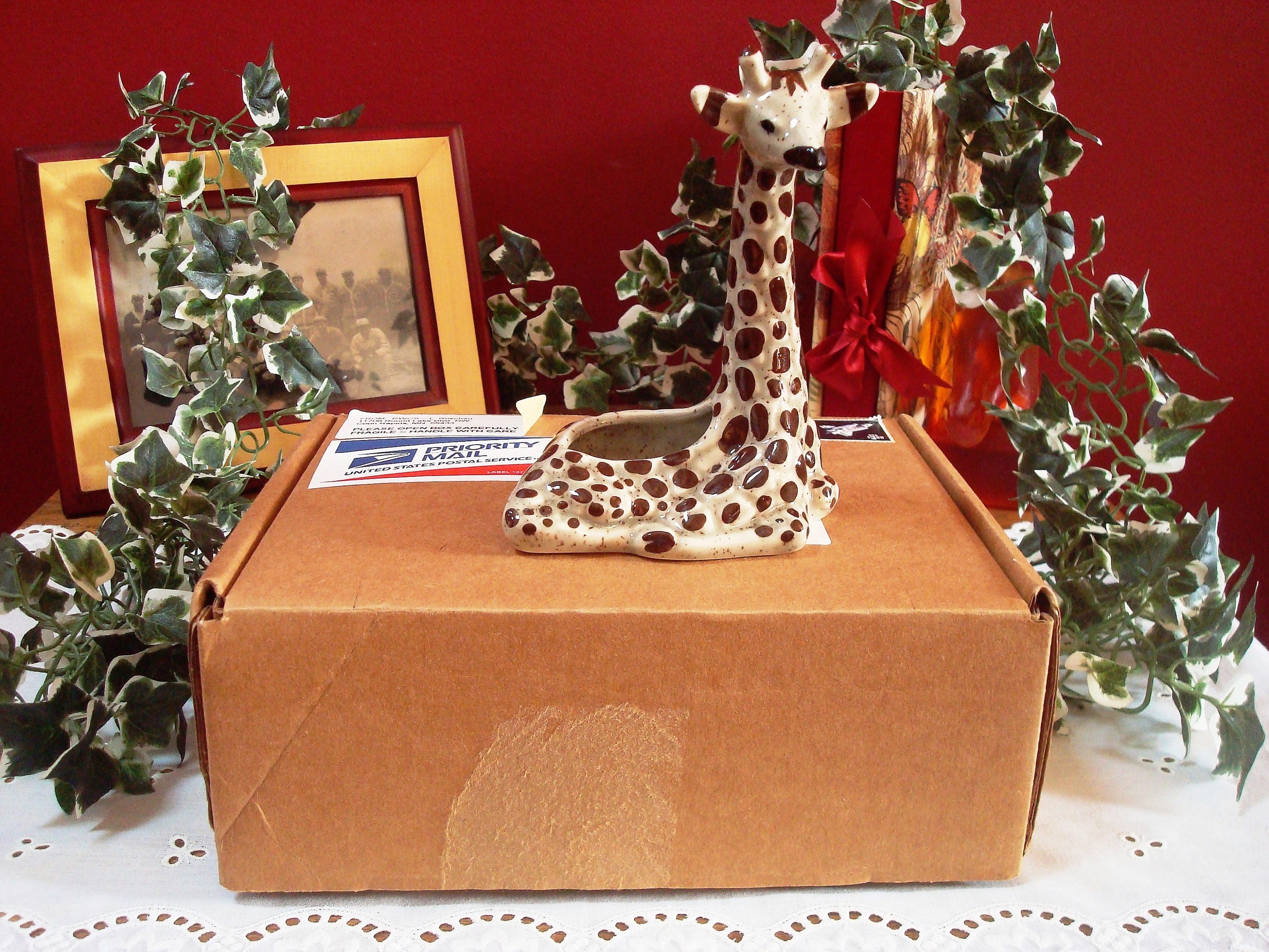 Vintage Red Wing Collector's Society Commemorative Miniature Giraffe ...