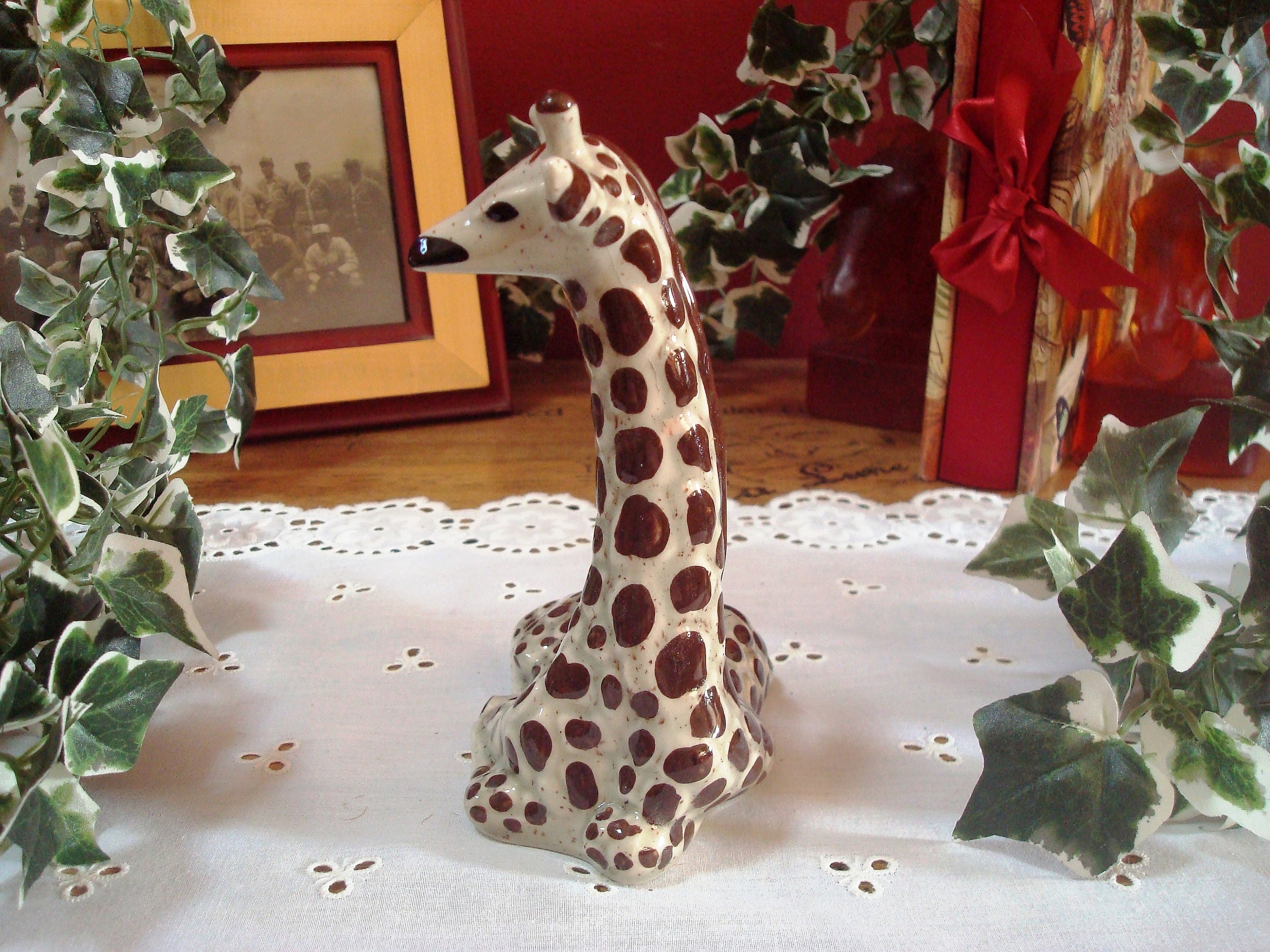 Vintage Red Wing Collector's Society Commemorative Miniature Giraffe ...