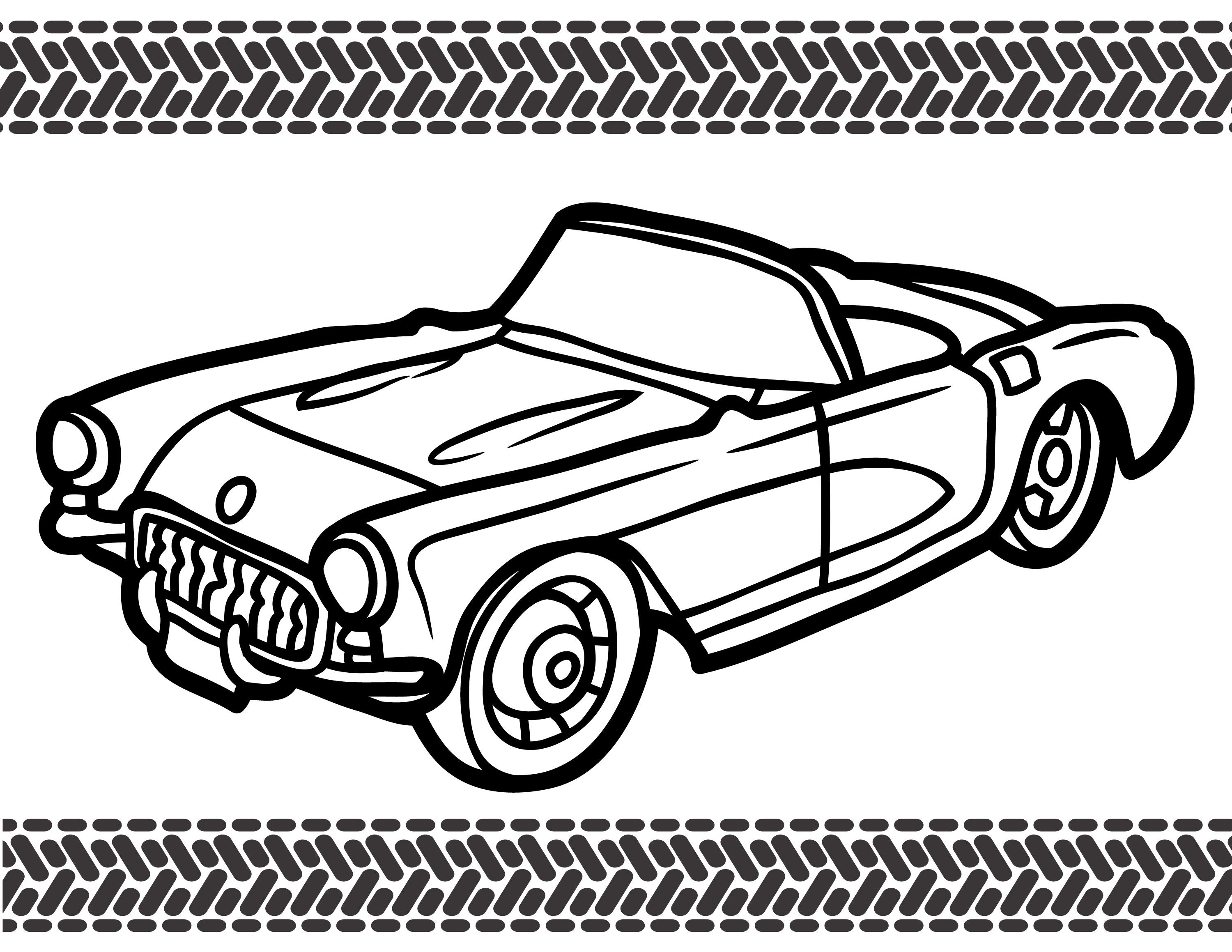 Cool Cars Coloring Pages - Etsy