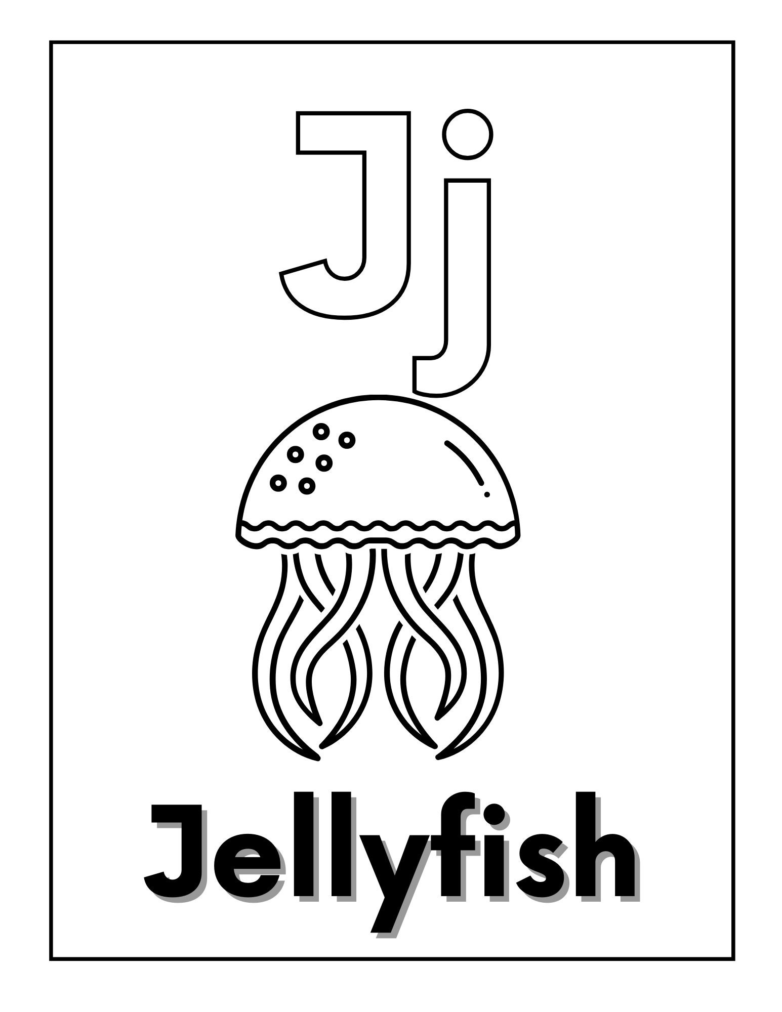 Alphabet Coloring Pages - Etsy