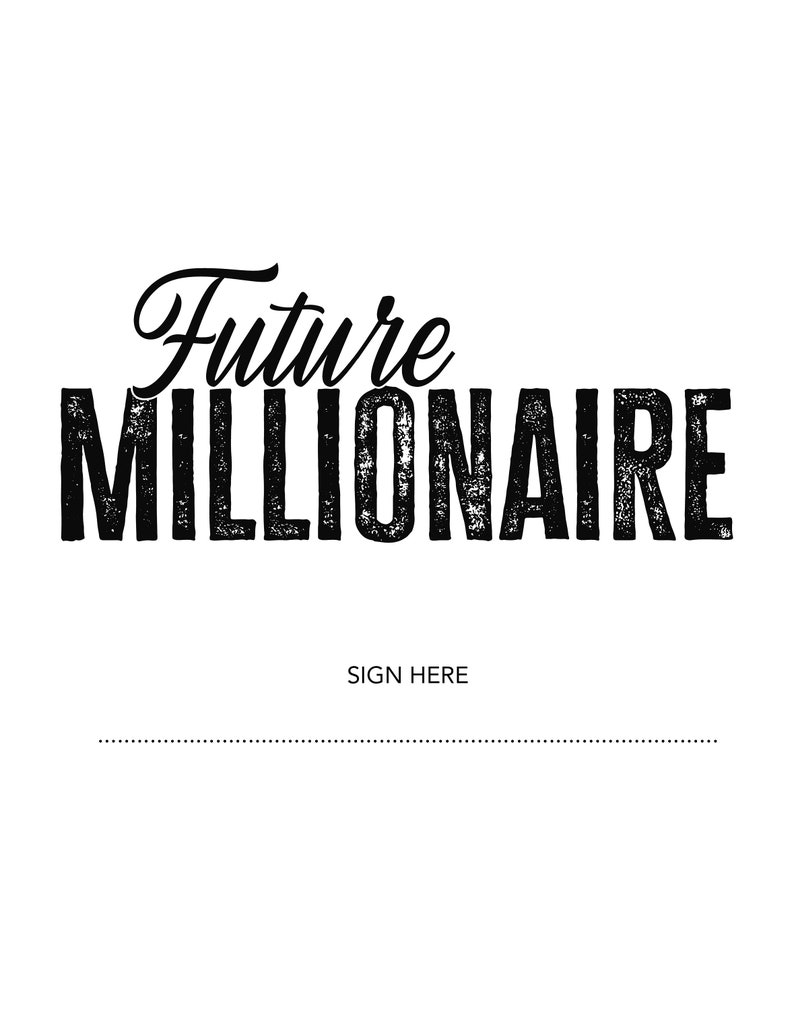 Future Millionaire Digital Art - Etsy