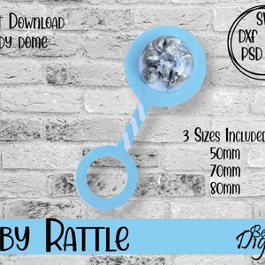 Baby Rattle Candy Dome SVG, Baby Shower Candy Dome PNG, Baby Shower ...