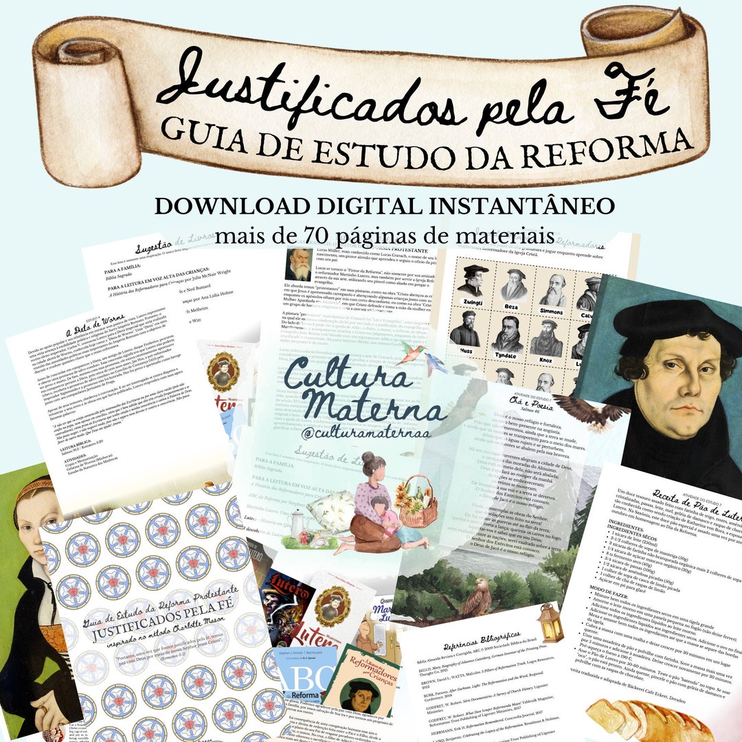 Protestant Reformation Study Guide Justified by Faith - Etsy