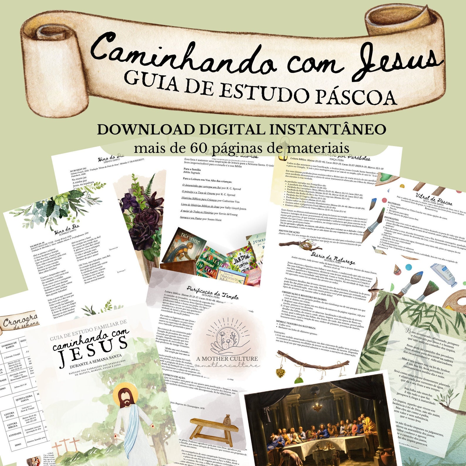 Holy Week Family Study Guide - Etsy