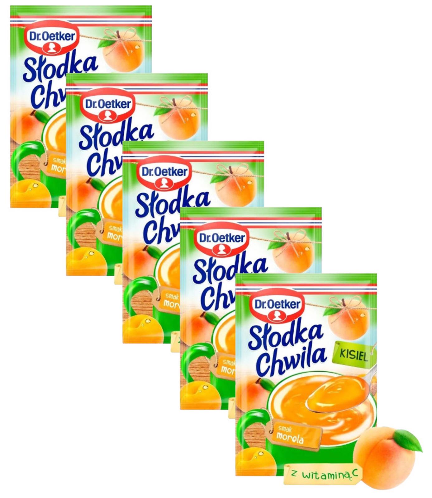 Dr. Oetker Slodka Chwila KISIEL Hot Jelly Treat in a Mug: APRICOT ...