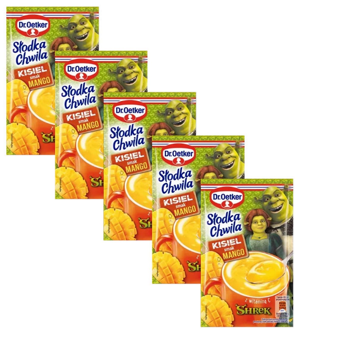 Dr. Oetker Slodka Chwila KISIEL Shrek Edition Hot Jelly Treat in a Mug ...