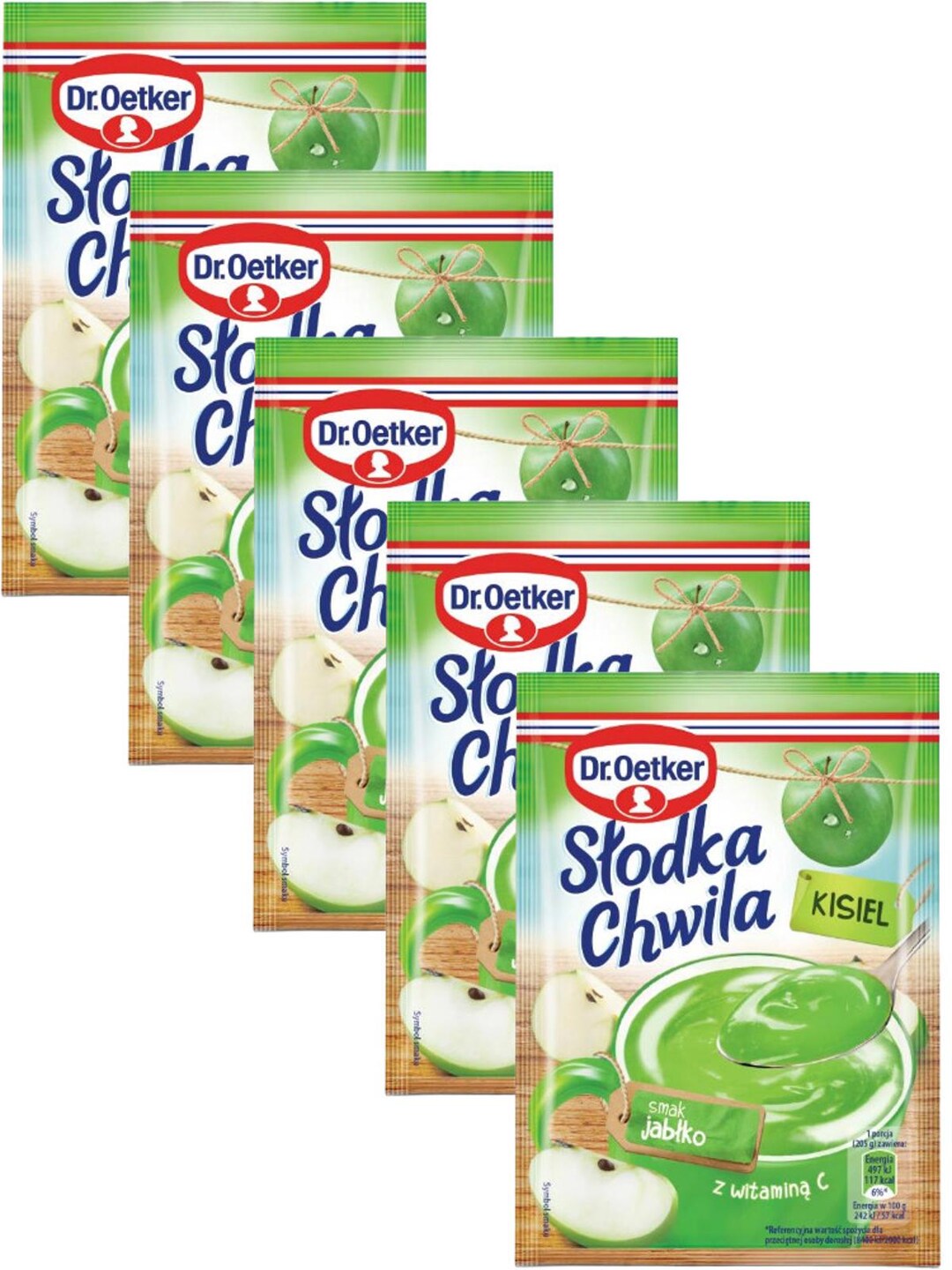 Dr. Oetker Slodka Chwila KISIEL Hot Jelly Treat in a Mug - APPLE Flavor ...