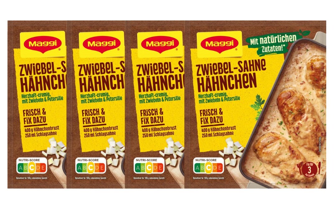 Maggi Chicken W/onions in Creamy Sauce Spice Packet -4pc./12 Servings ...