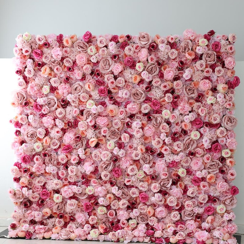 Roll up Flower Wall - Etsy
