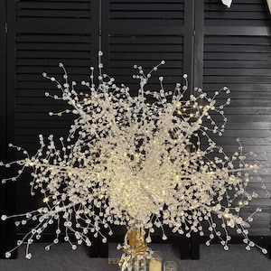 Ships From Usa/34" LED Crystal Tree Lights - Centerpiece for Weddings ...