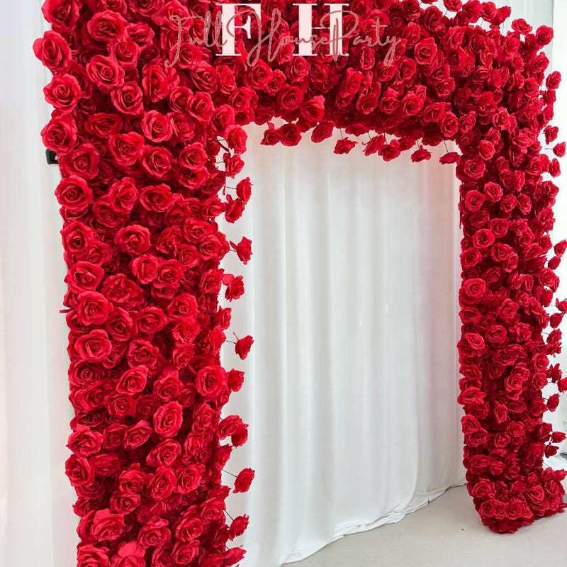 Red Rose Decor - Etsy
