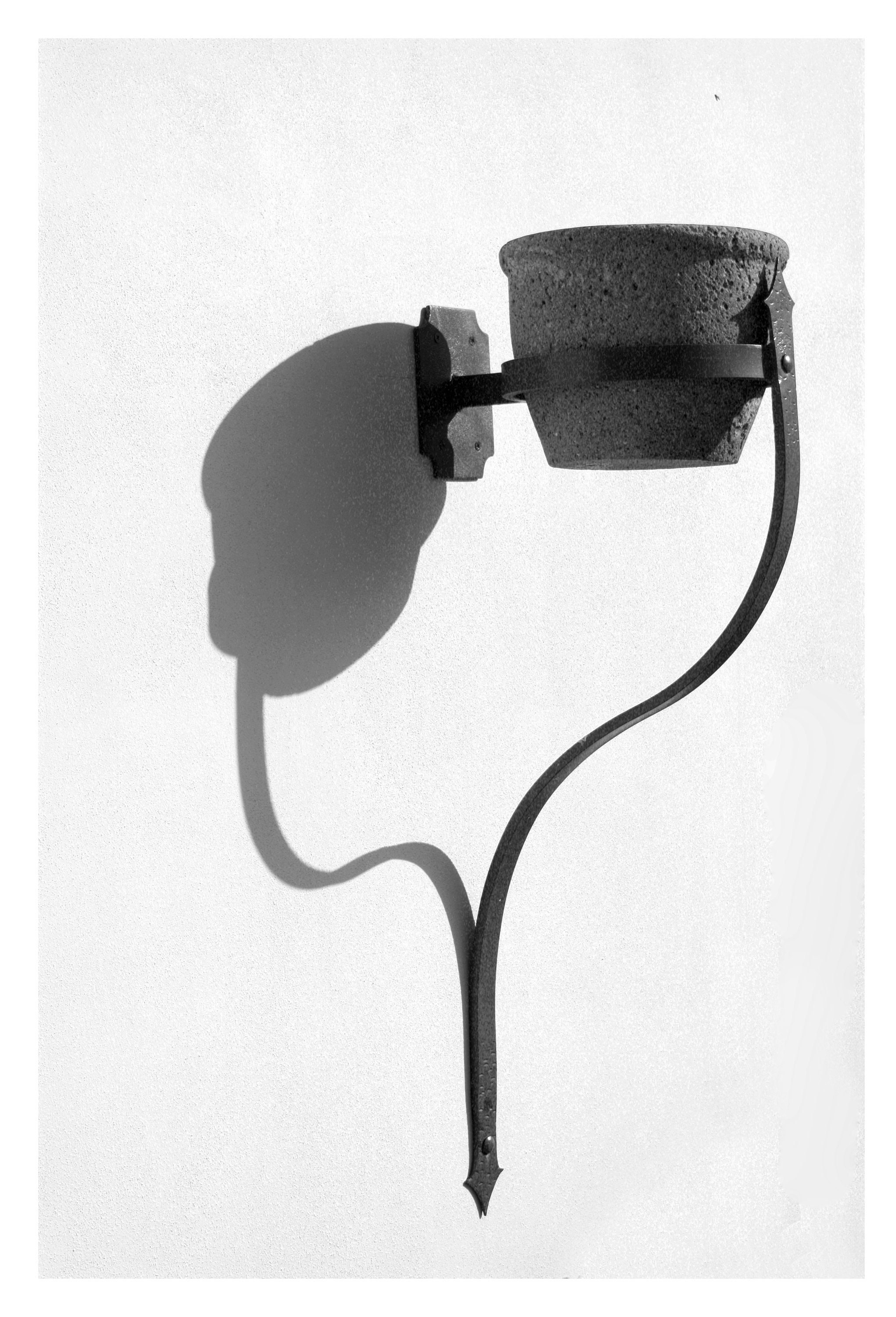 Abstract Shadow. Colonial Spanish Style. Black and White Photo Physical ...