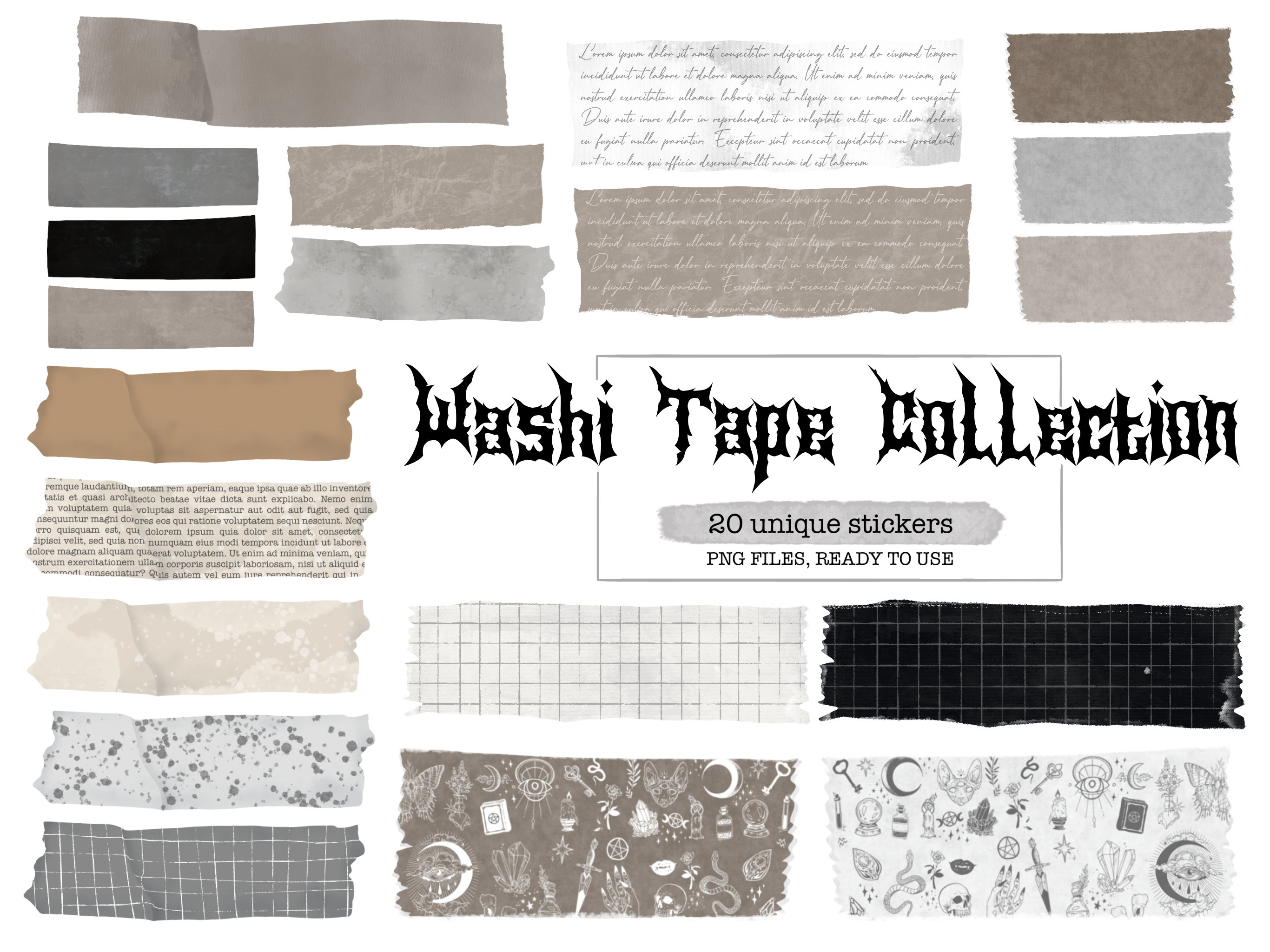 80 Aesthetic DIGITAL STICKERS 4 PNG Sticker Collections - Etsy