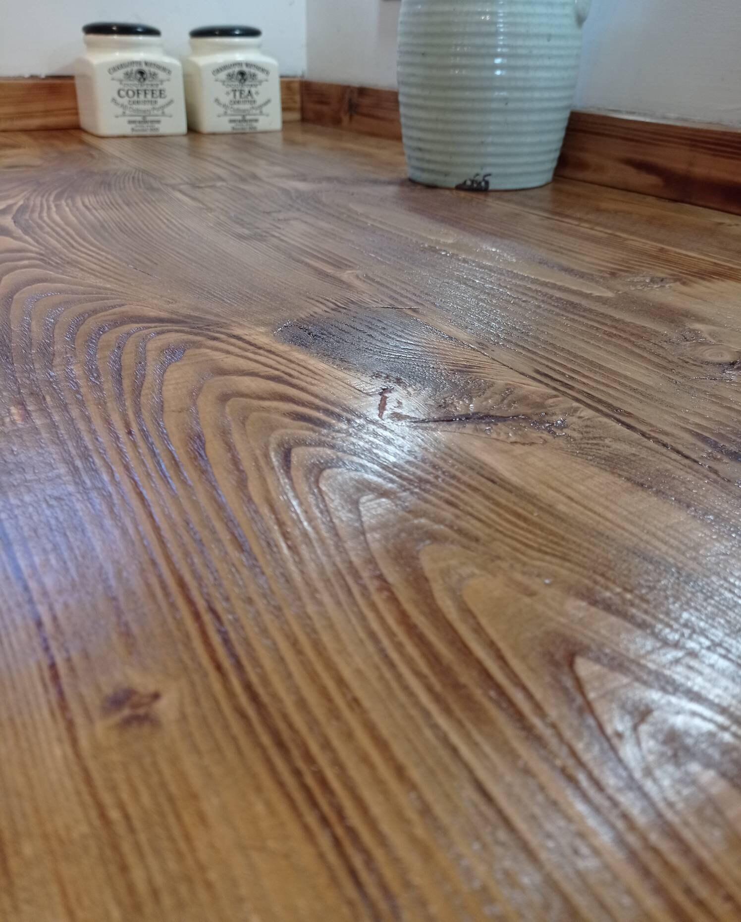 Rustic Solid Pine Wood Kitchen Worktops - Etsy UK