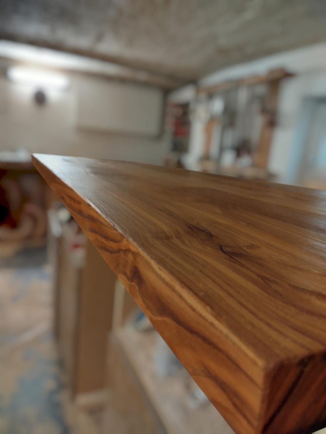 Rustic Solid Ash Wood Kitchen Worktops - Etsy