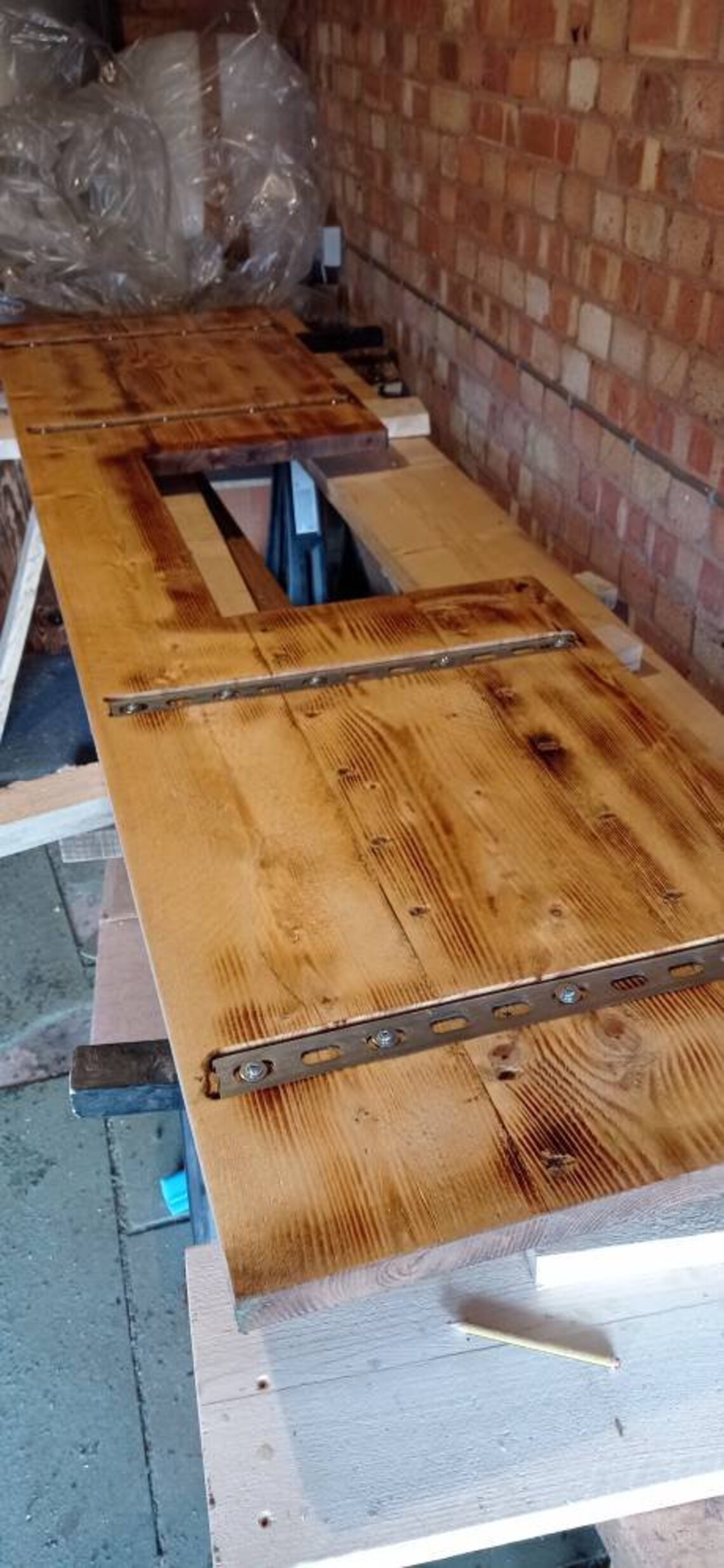 Rustic Solid Pine Wood Kitchen Worktops - Etsy UK