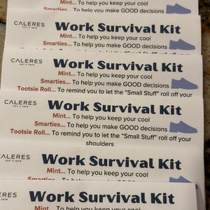 Holiday/family/work Survival Treat Kits - Emergency Treat Pack Sweet ...