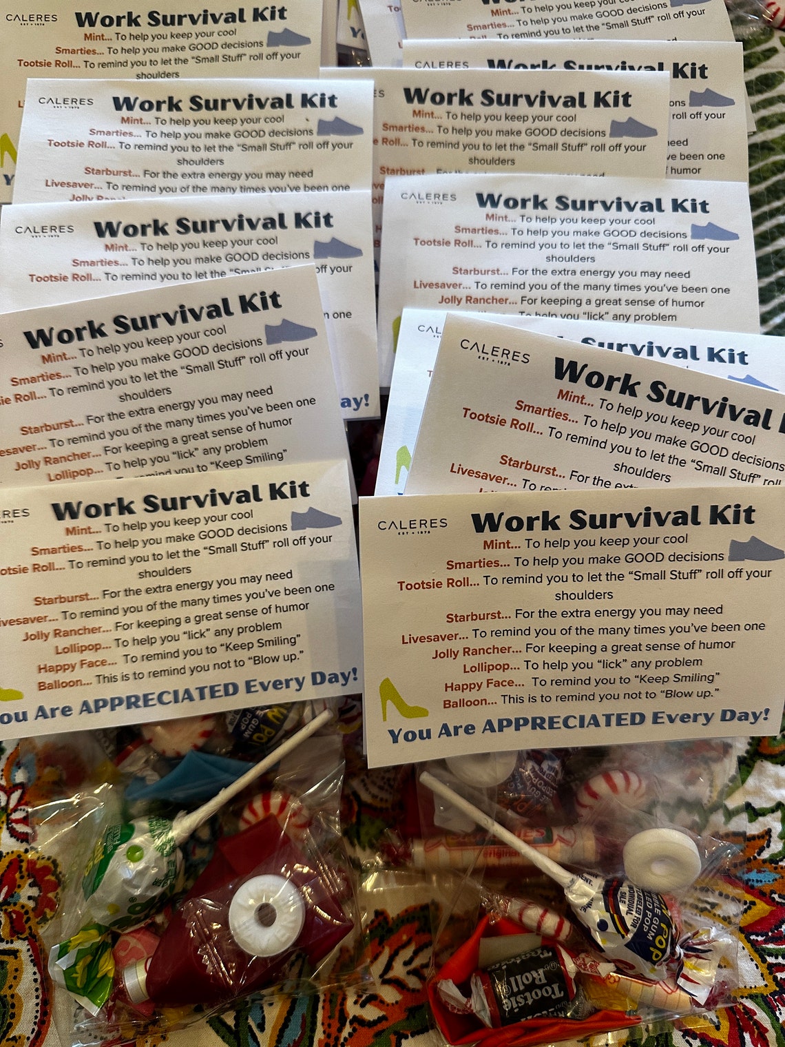 Holiday/family/work Survival Treat Kits - Emergency Treat Pack Sweet ...