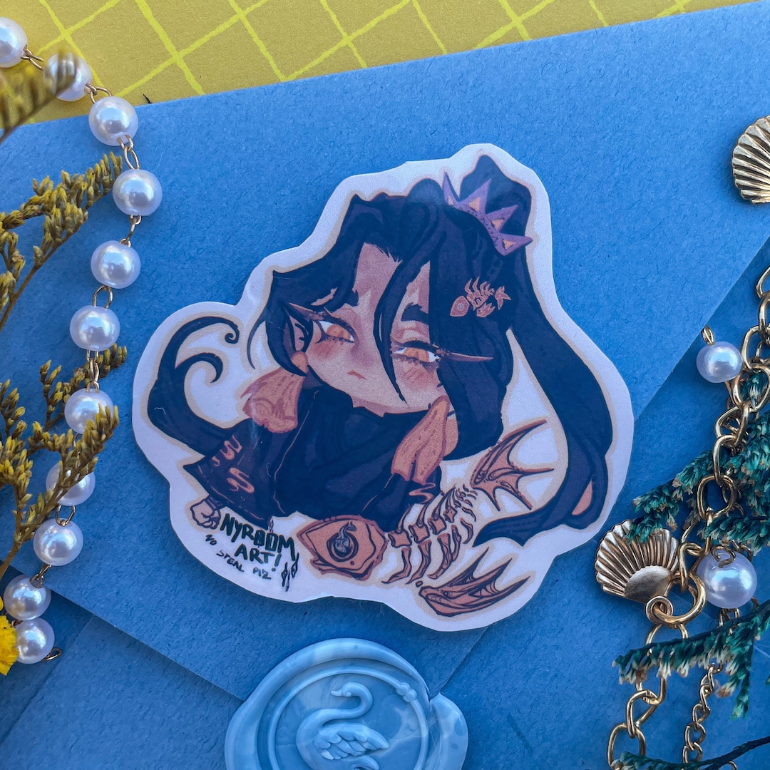 Black Water He Xuan TGCF Sticker - Etsy