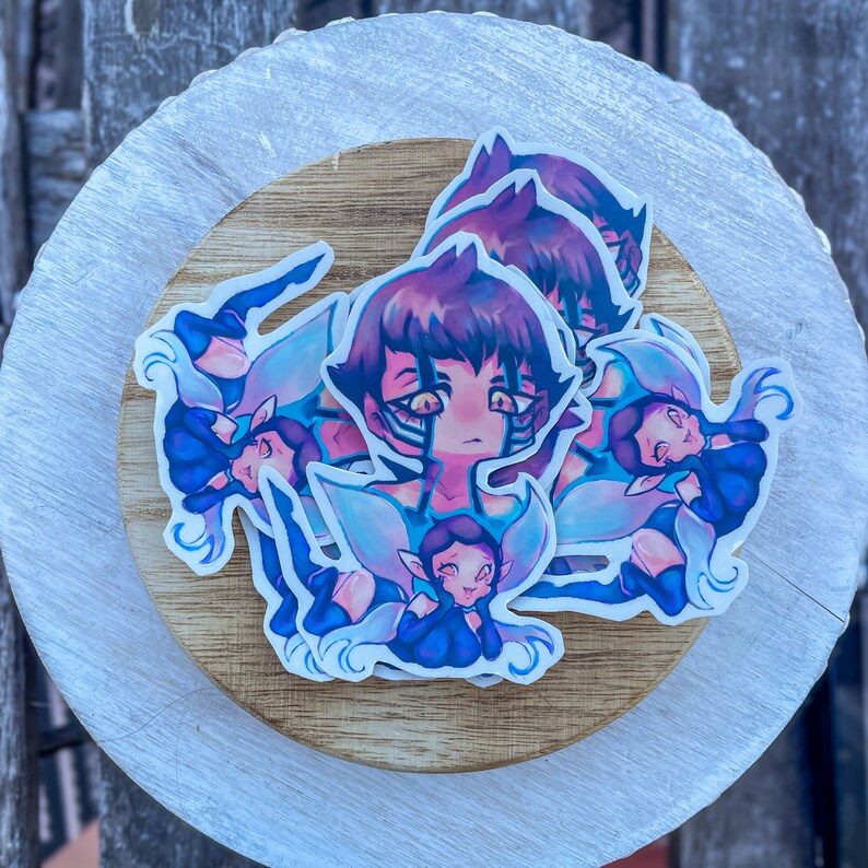 SMT 3 Nocturne Demi-fiend and Pixie Sticker - Etsy