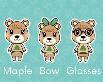 Maple Sticker Acnh - Etsy