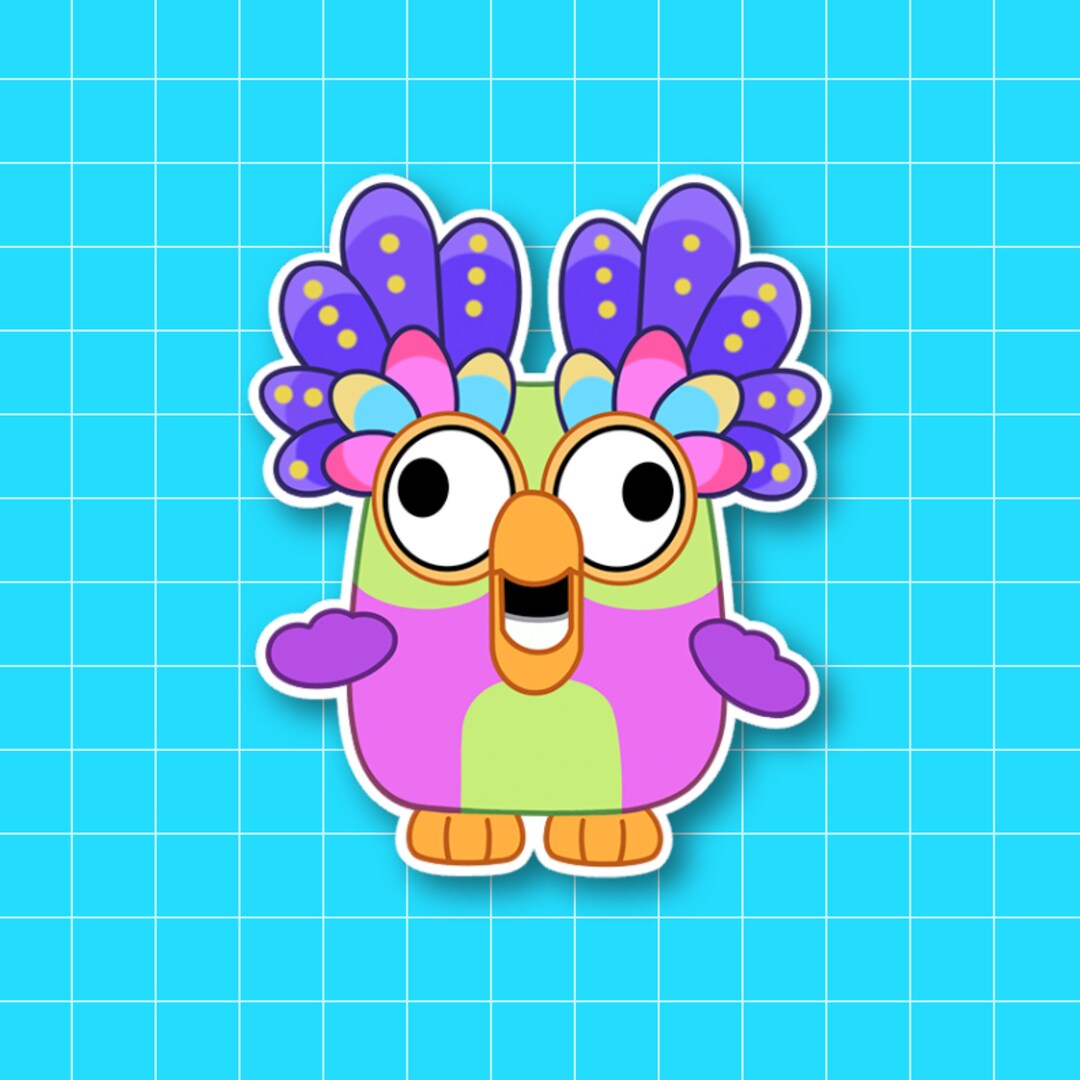 Chatter Toy Sticker in Matte, Glossy or Holographic Finishes - Etsy
