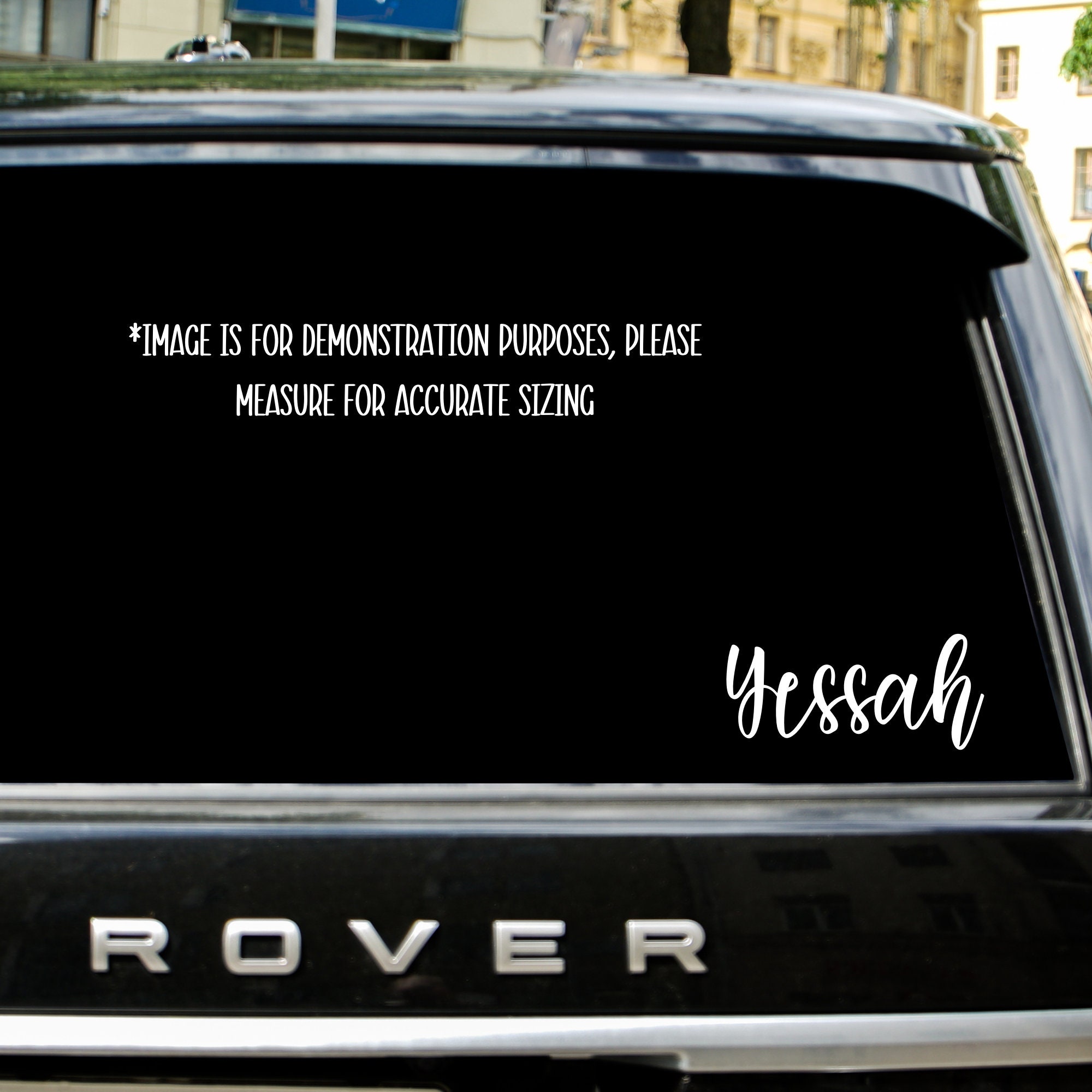 Yessah Vinyl Decal Sticker More Colors Are Available - Etsy