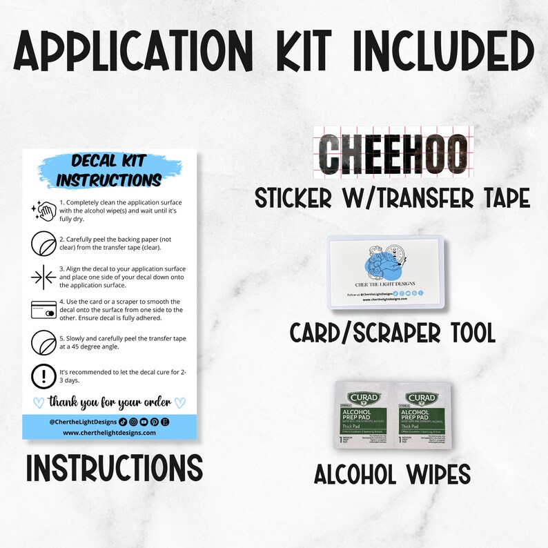 CHEEHOO Vinyl Decal Sticker More Colors Are Available - Etsy