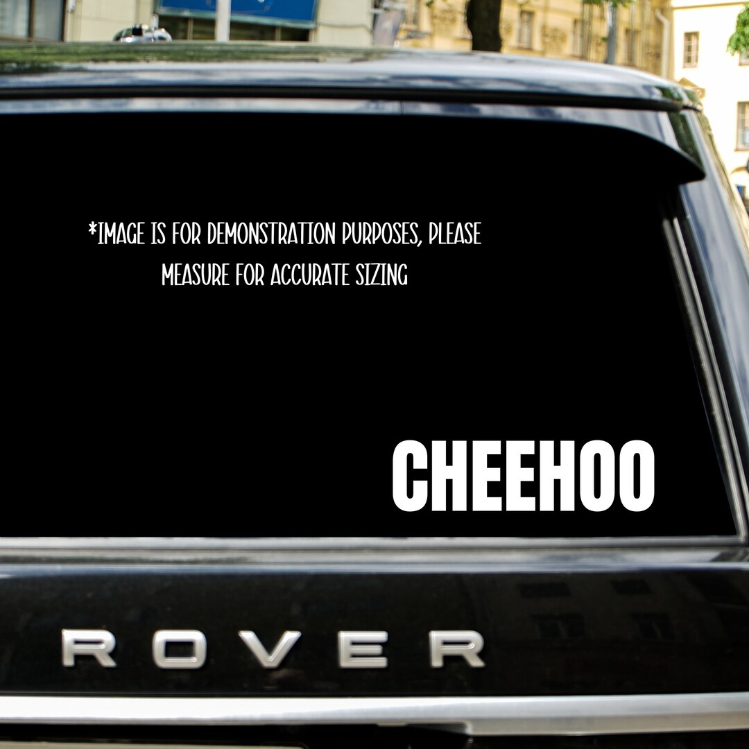 CHEEHOO Vinyl Decal Sticker - More Colors Are Available! - Etsy