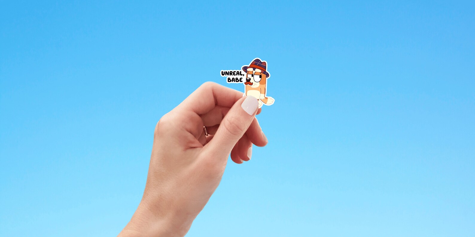 Unreal Babe Die Cut Sticker in Matte or Glossy Finish - Etsy