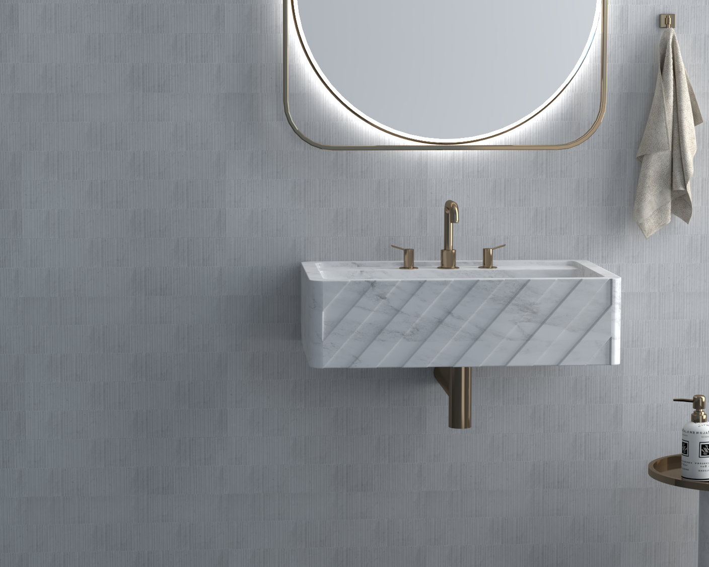 Rectangular Carrara Marble Wash Basin, Marble Sink, Bathroom Sink Basin ...