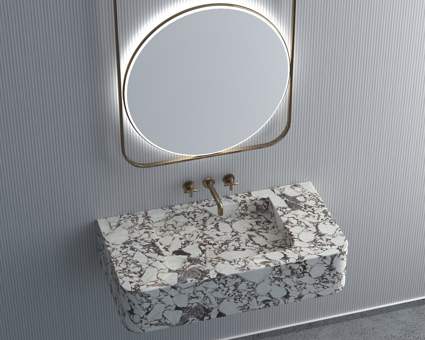 Rectangular Marble Wash Basin, Marble Sink, Bathroom Sink Basin ...