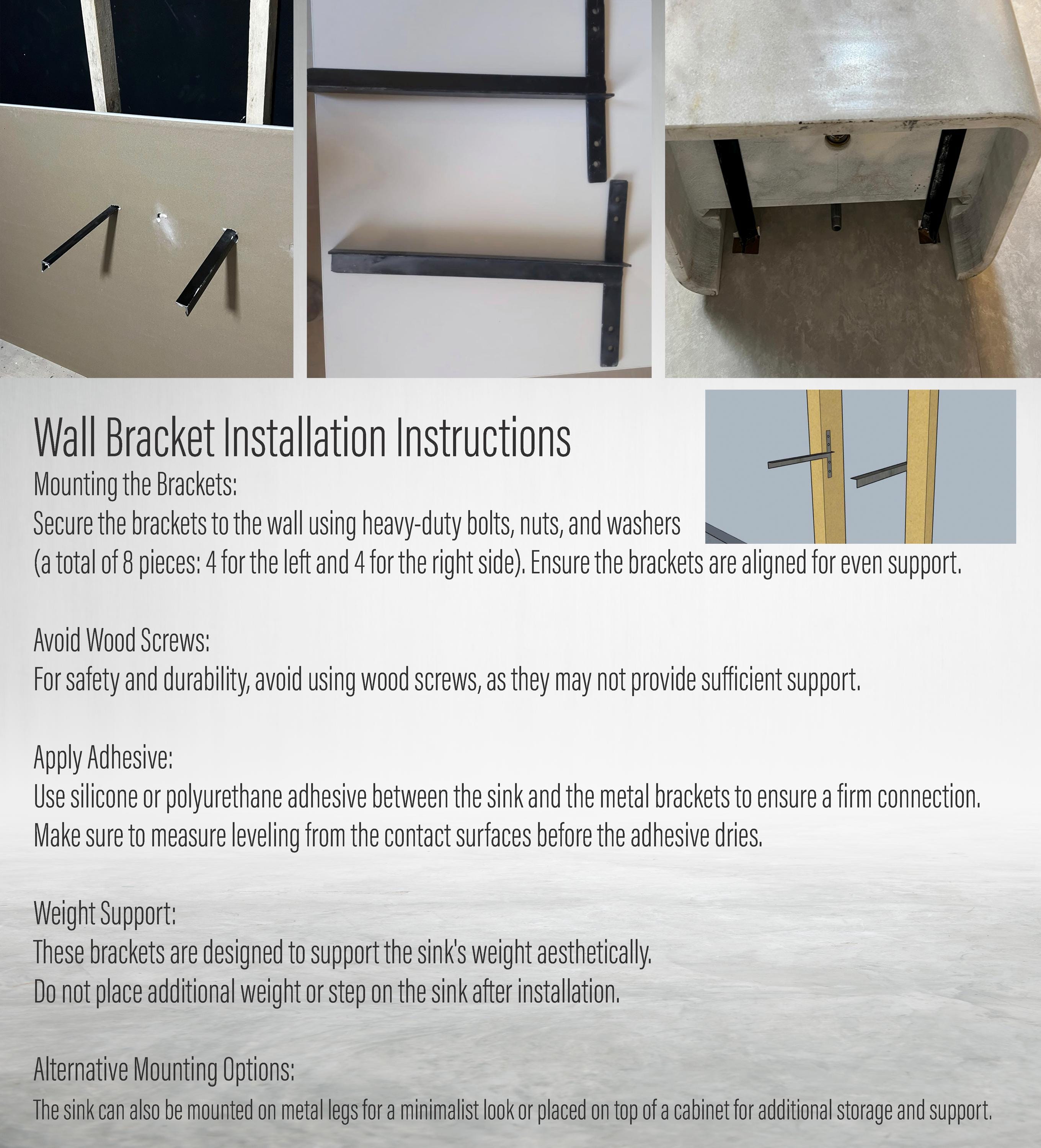 Carrara White Marble Sink With Backsplash, Wall Mount Marble Sink ...