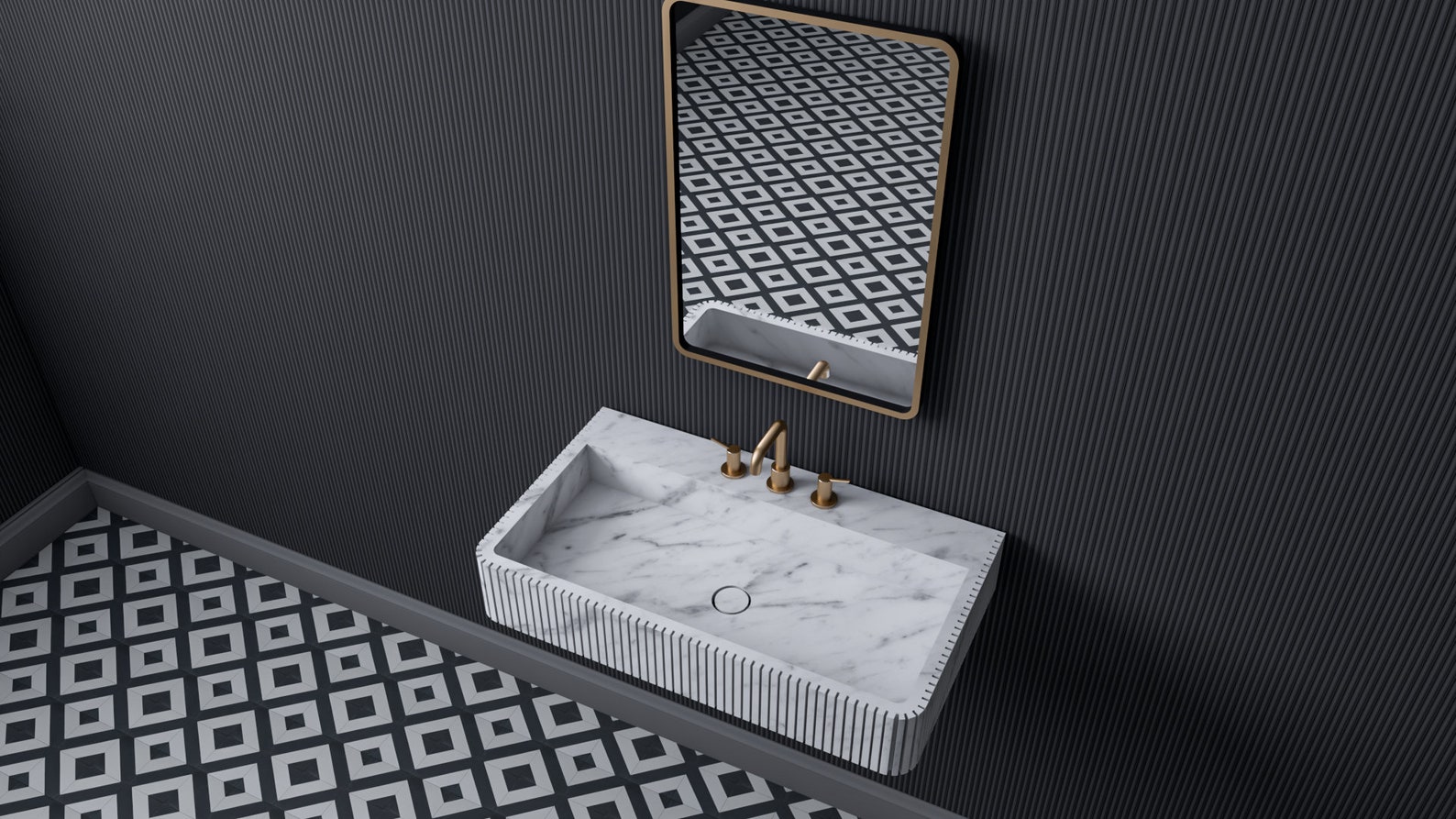 Rectangular Marble Wash Basin Marble Sink Bathroom Sink - Etsy