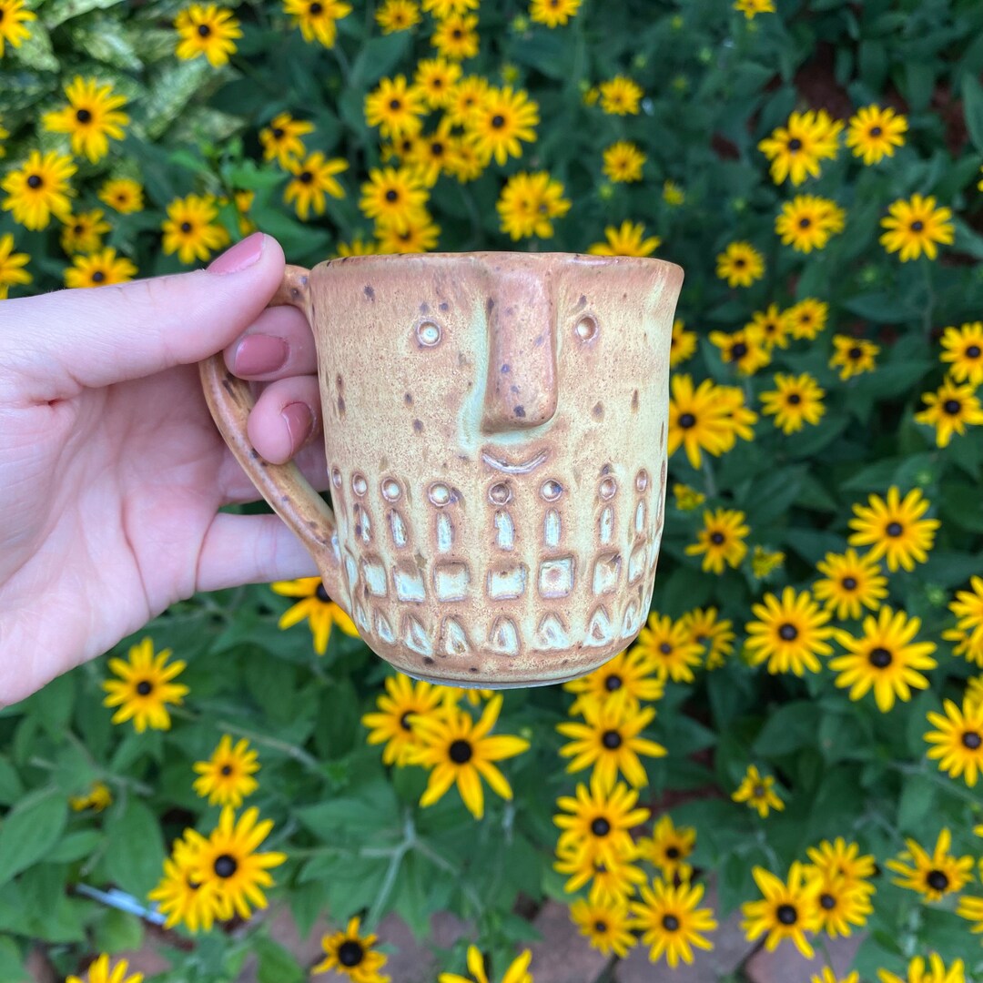 Happy Mug Smile Mug Happy Character Mug Happy Person Mug Cheerful Mug ...