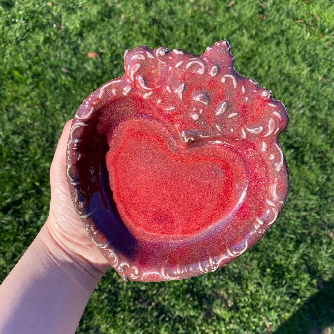 Heart Shaped Plates | Heart Shaped Jewelry Dish | Heart Plates | Love ...