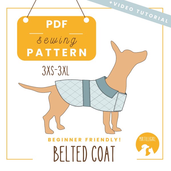 Dog Sewing Pattern - Etsy